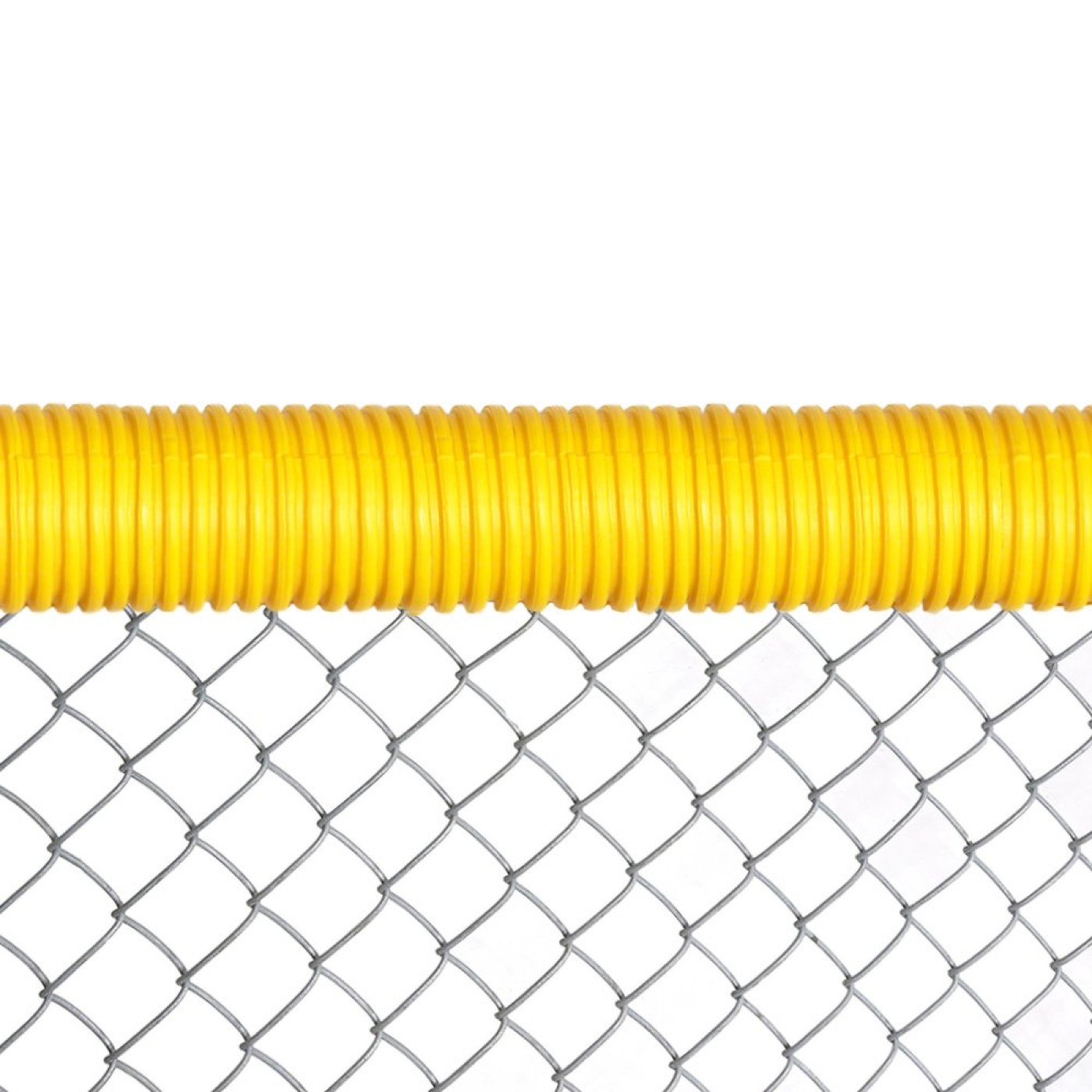 Baseball Fence Poly Cap 100' Fence Topper - Ready To Install (Yellow ...