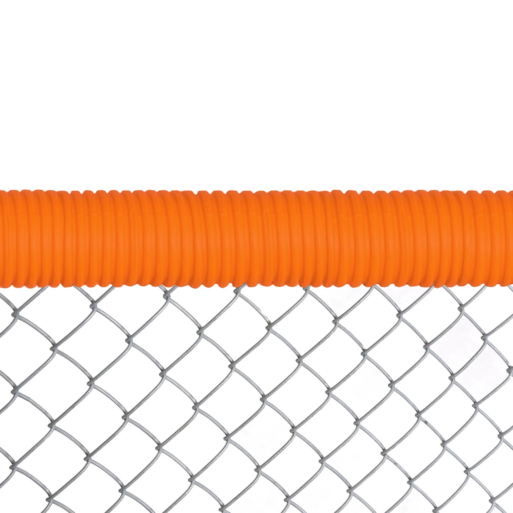Baseball Fence Poly Cap 250' Fence Topper - Ready To Install (Orange ...