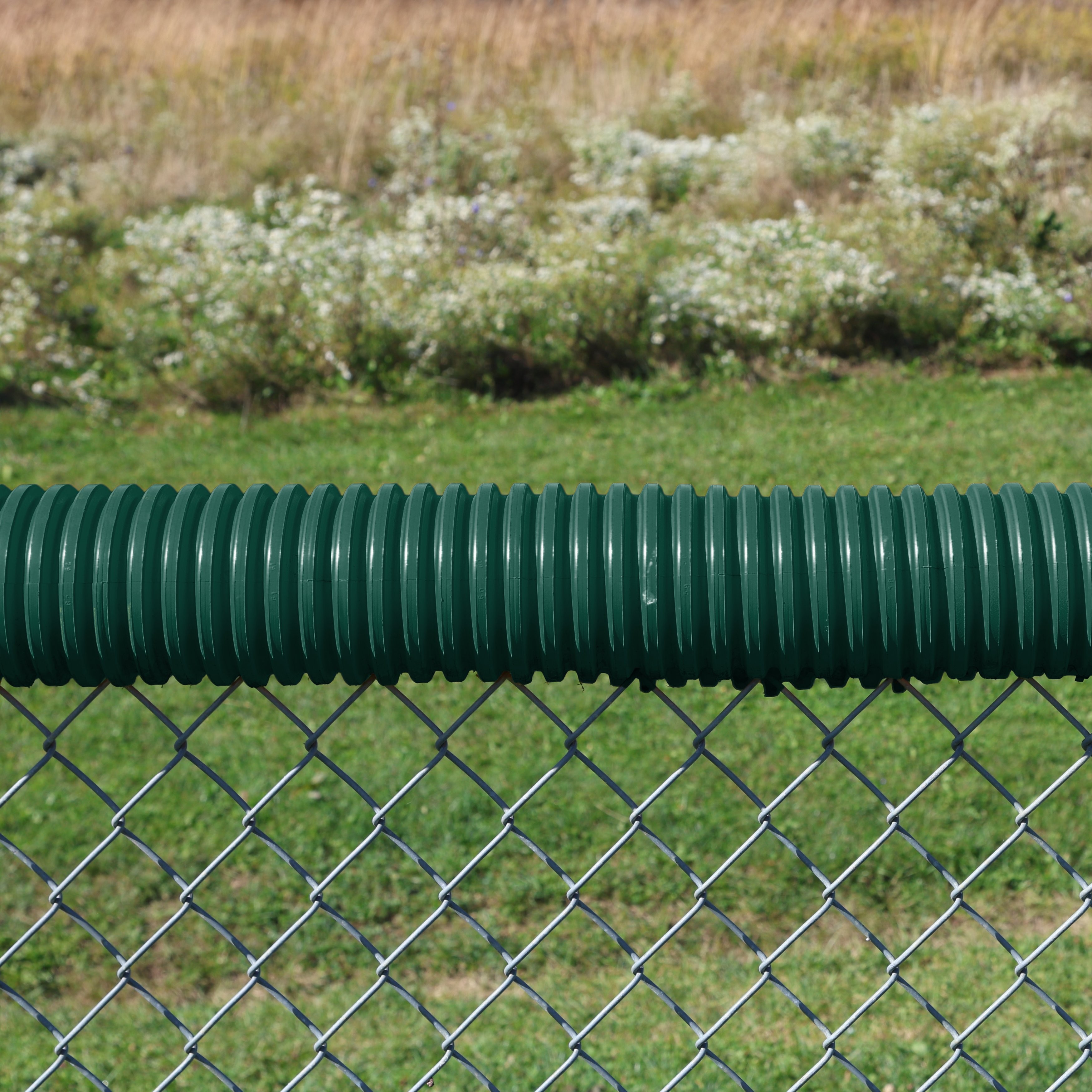 Baseball Fence Poly Cap 100' Fence Topper - Ready To Install (Green ...