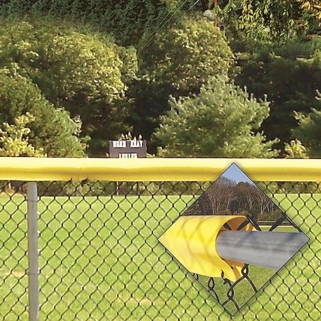Safety Top Cap Fence Topper - Fence Toppers | Baseball Fence Topper