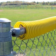 Baseball Fence Poly Cap 250' Fence Topper - Ready To Install (Yellow ...